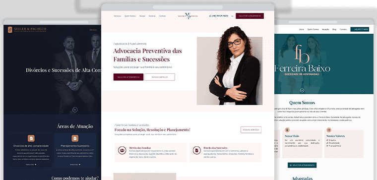 Sites de alta conversão para seu escritório de advocacia
